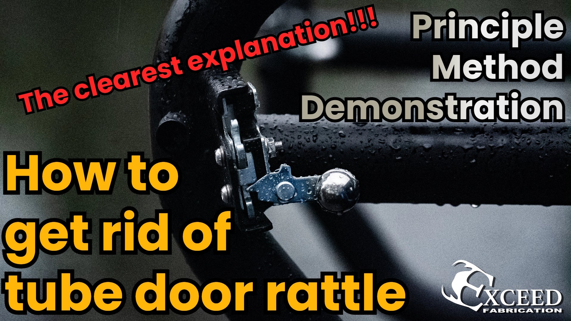 How to get rid of tube door rattle | SD1