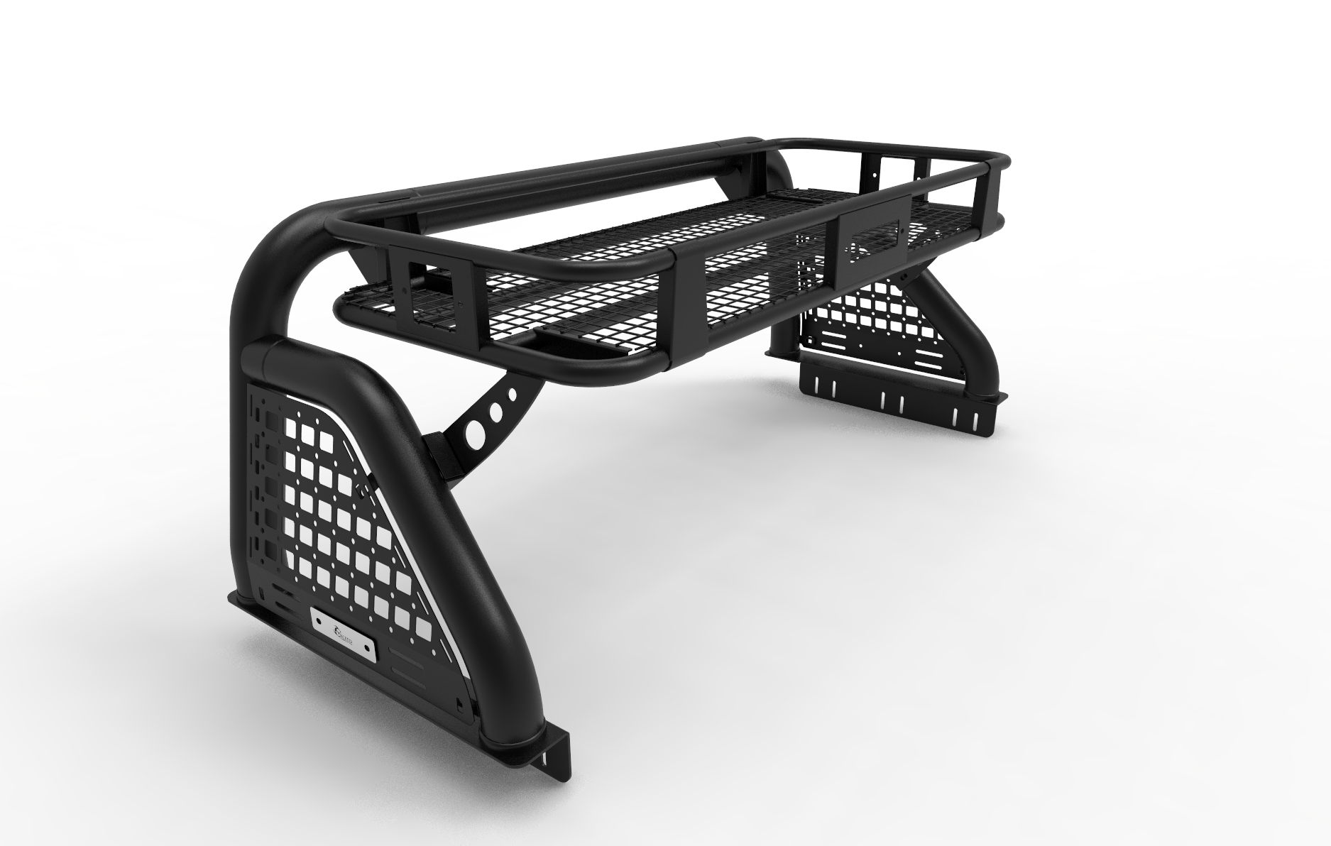 Roll Bar with Cargo Basket For 2020-2025 Jeep gladiator